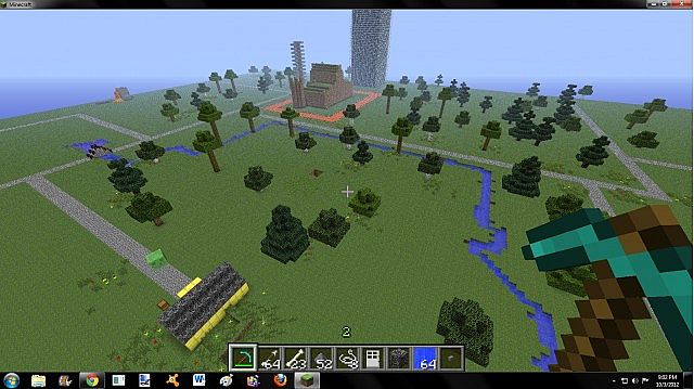 Flat Castle Minecraft Map