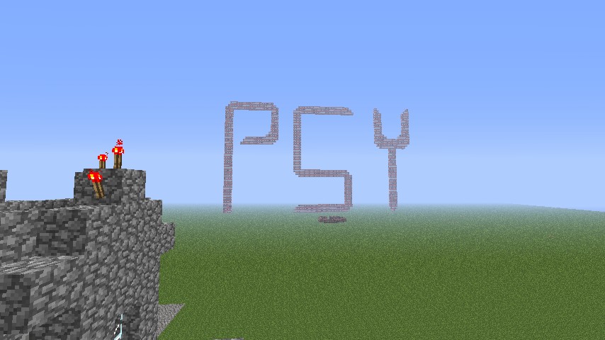 PSY Logo Minecraft Map