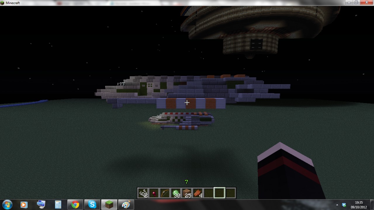 Star Trek KDF: 'Iw Taj Runabout (zeppelin mod compatible) Minecraft Map