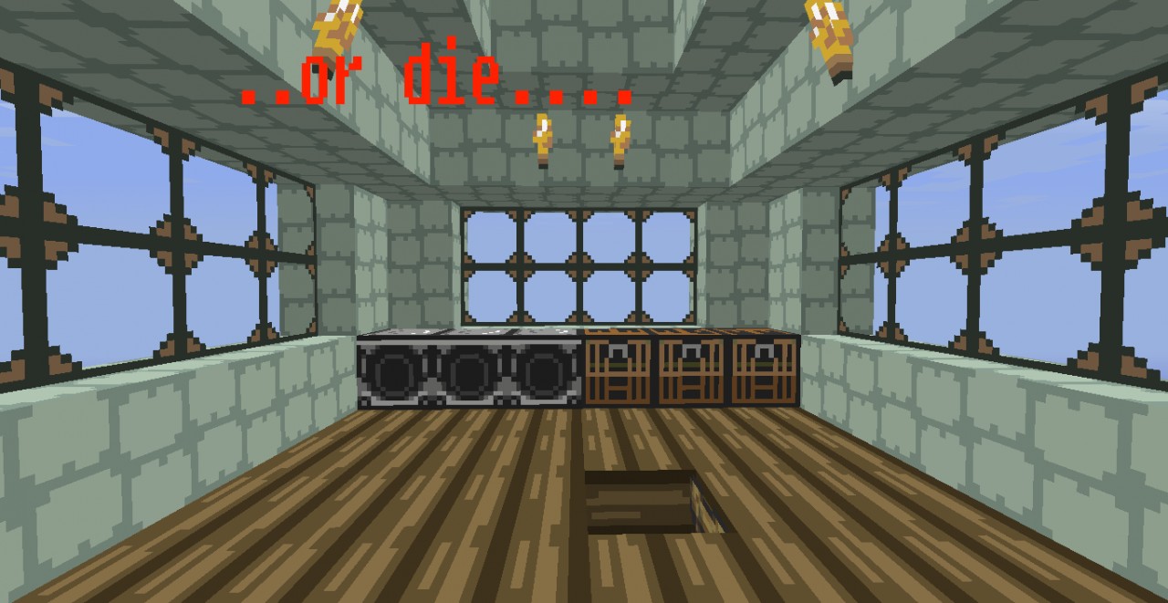 Skyward castle survival Minecraft Map