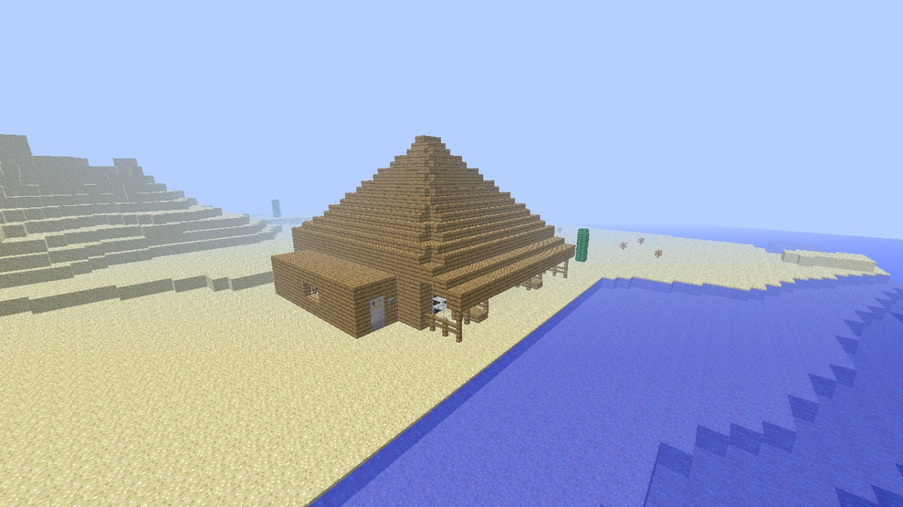 Small Beach House-Builders of Heavy Minecraft Map