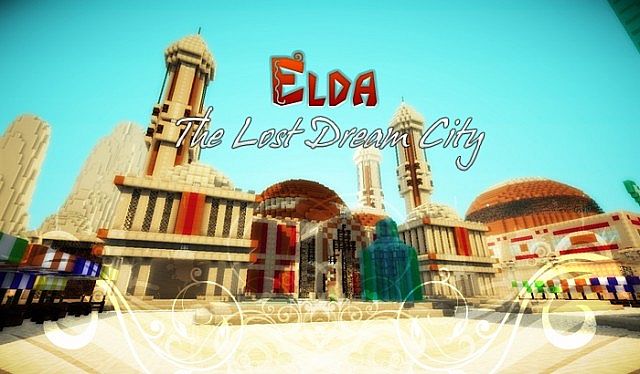 Elda the lost dream city [ server map + spawn + shop + zombie arena ...
