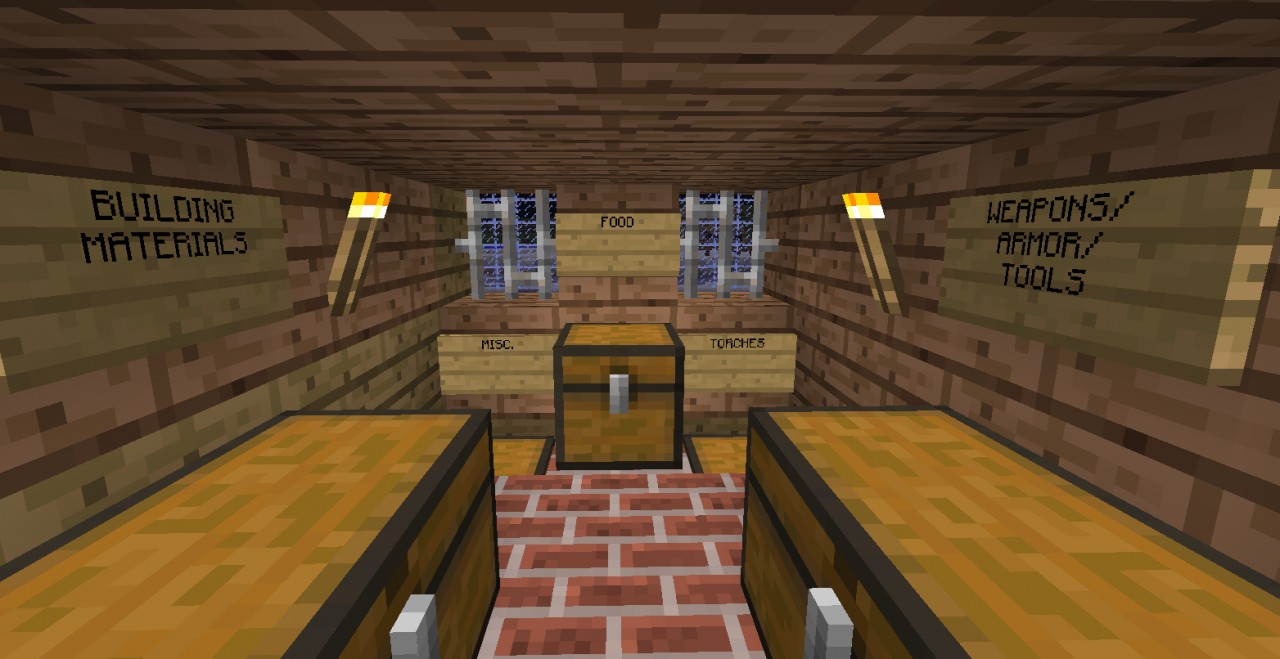 My first survival map Minecraft Map