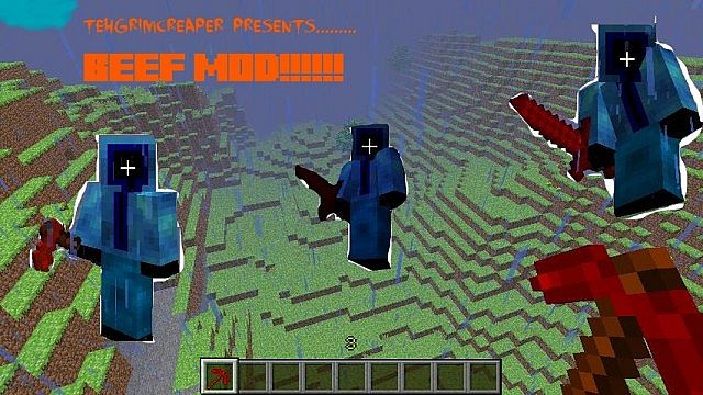 Beef Mod (10 Diamonds to victory!!!) Minecraft Mod