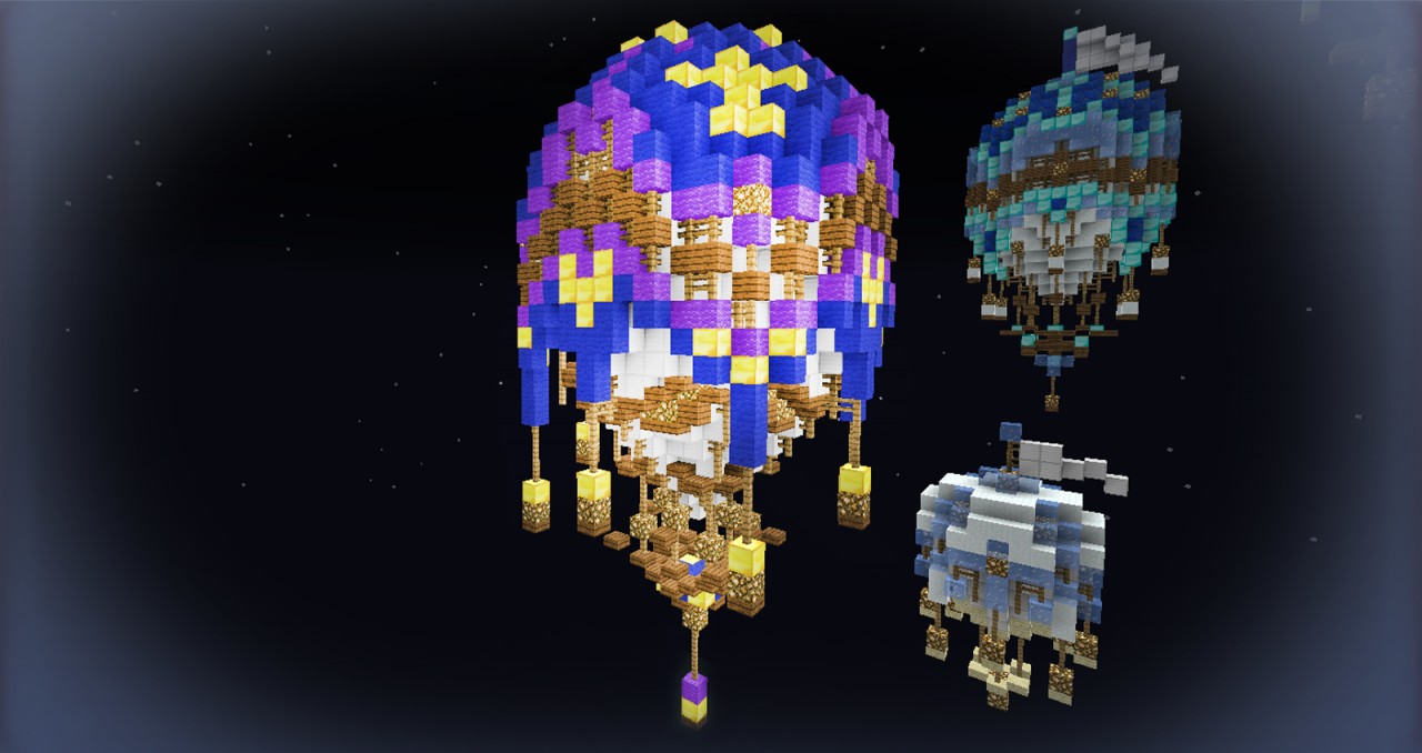 Air Balloon Schematic Pack Minecraft Map