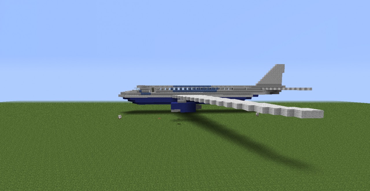 Boeing 737 Minecraft Map