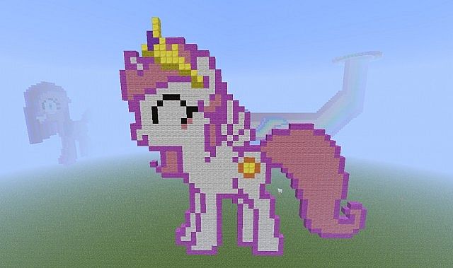 My Pony Pixel Arts. :D Minecraft Map