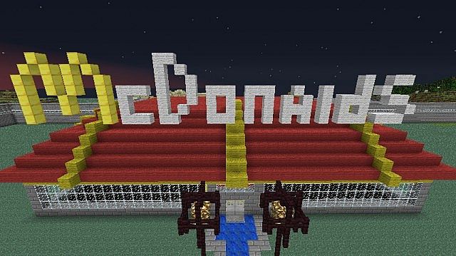 McDonalds Minecraft Map