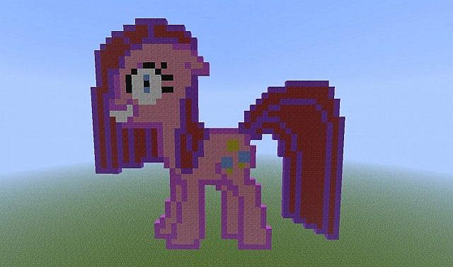 My Pony Pixel Arts. :D Minecraft Map