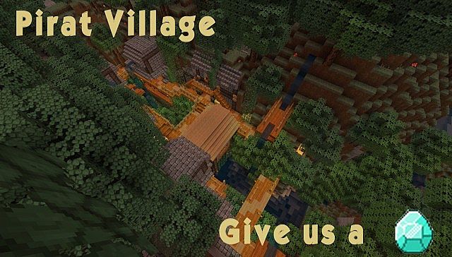 Pirate Village Minecraft Map