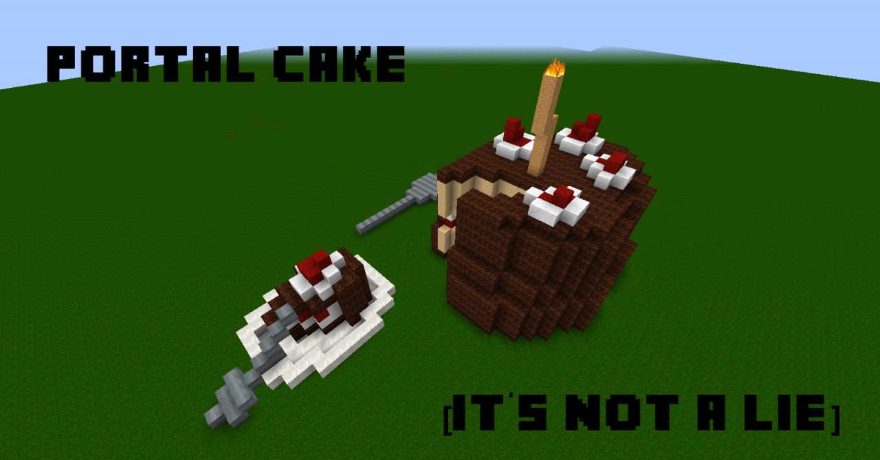 Portal Cake Minecraft Map