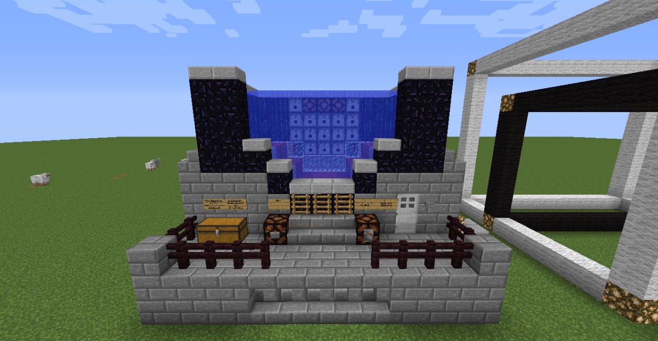 Adjustable Range/ Aimable Projectile Cannon Minecraft Map