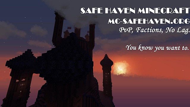 Safe Haven [24/7] [LAG-FREE] [PVP] [1.6] Minecraft Server