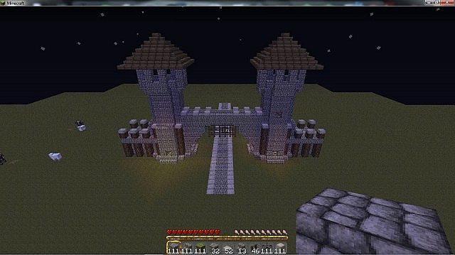 Simple GateHouse Minecraft Map