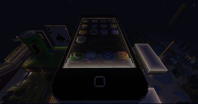 Apple iPhone 4S Minecraft Map