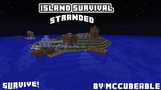Stranded!! - Island Survival Minecraft Map