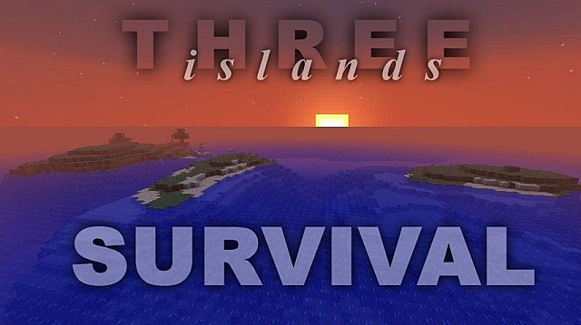 Three Island survival™ Minecraft Map