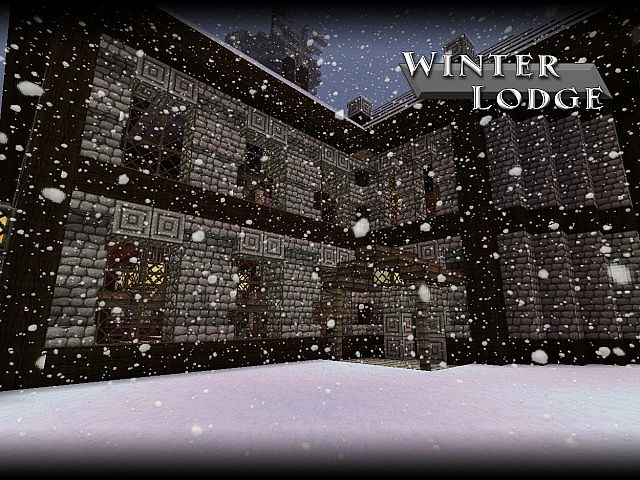 Winter Lodge Minecraft Map