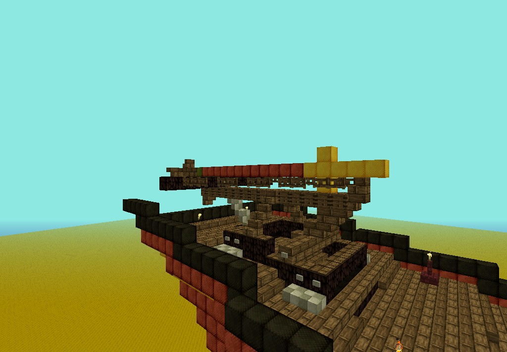 Armed Junk merchart ship--Chu-He Minecraft Map