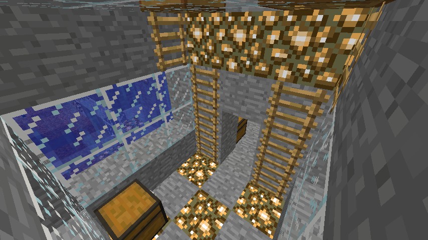 underwater base Minecraft Map