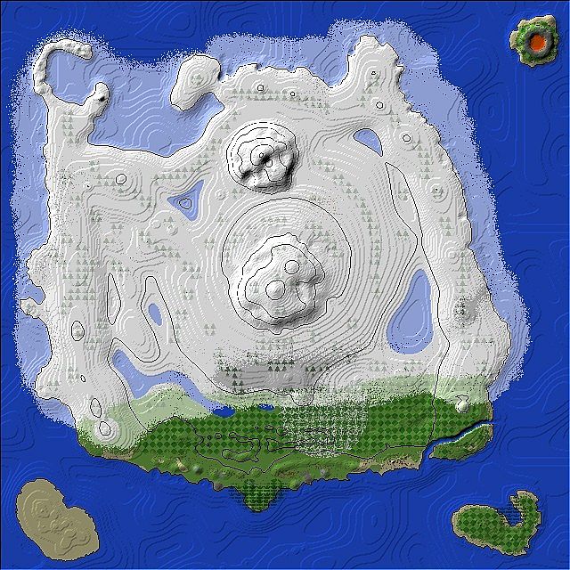 Ice Isles Minecraft Map
