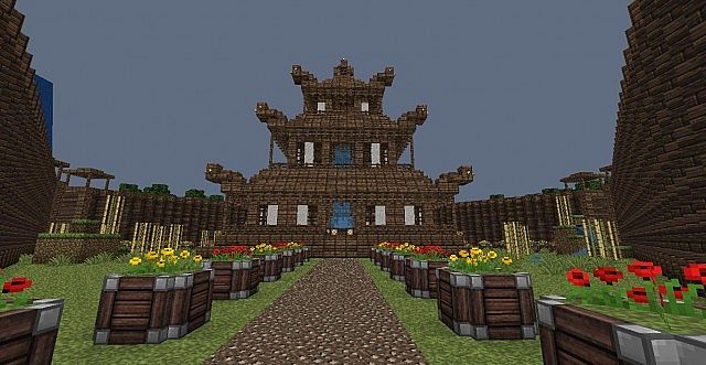 Chinese Temple Minecraft Map