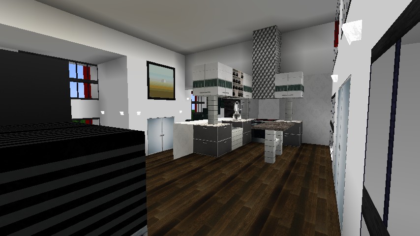 Modern Mini Mansion Minecraft Map