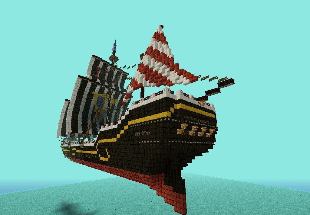 Royal 7th four-masted Battleship--Duke Minecraft Map