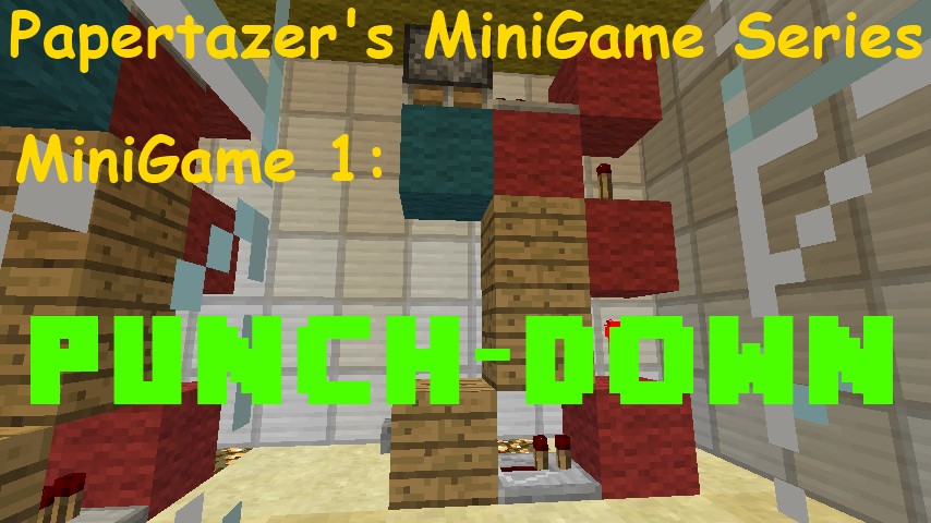 MiniGame Series- 1: Punch Down (Two Player) Minecraft Map
