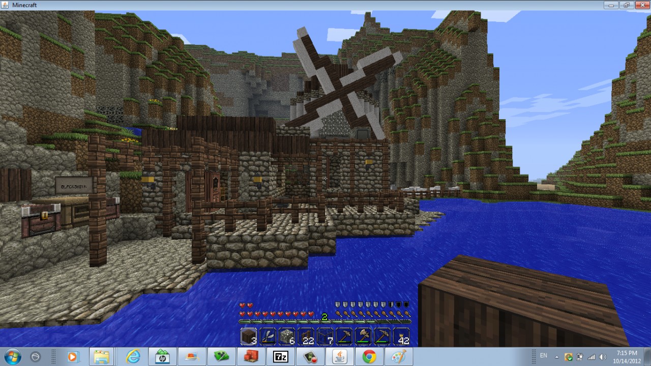 City build on a survival NOW ON A TOWNY SERVER w/ pvp Minecraft Project