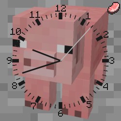 Minecraft Desktop Clocks Minecraft Mod