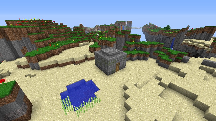 Emerald Islands - Indev-Ported HUGE Island Map Minecraft Map