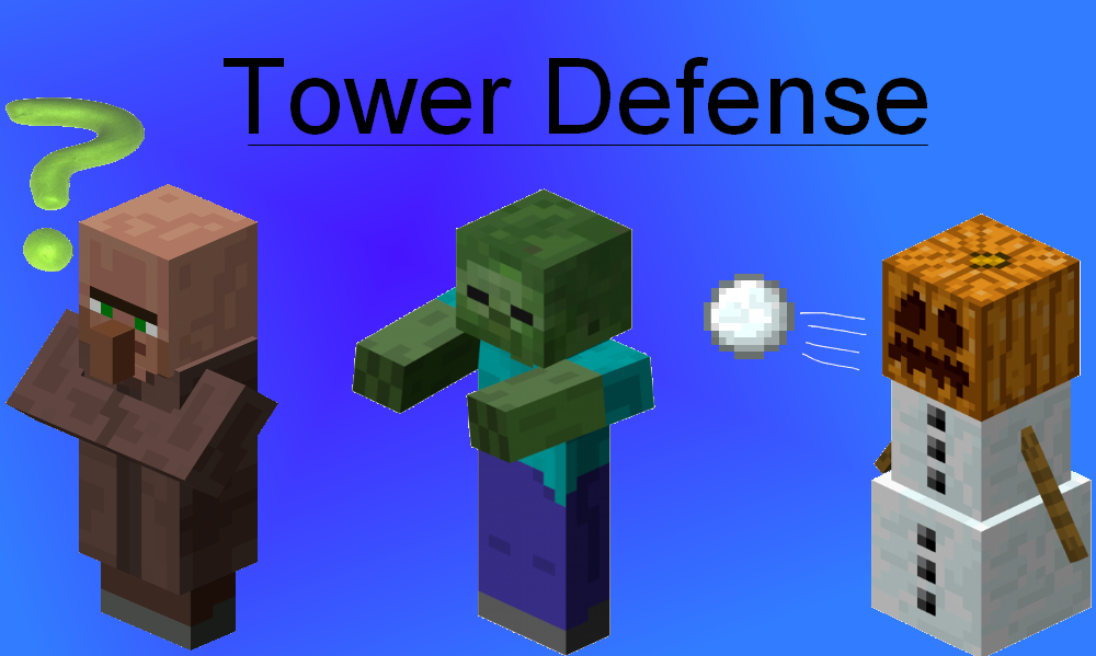Minecraft TowerDefense Minecraft Map