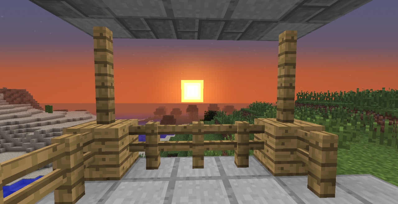 Modern Cliffside Home by SuperCharged Minecraft Map