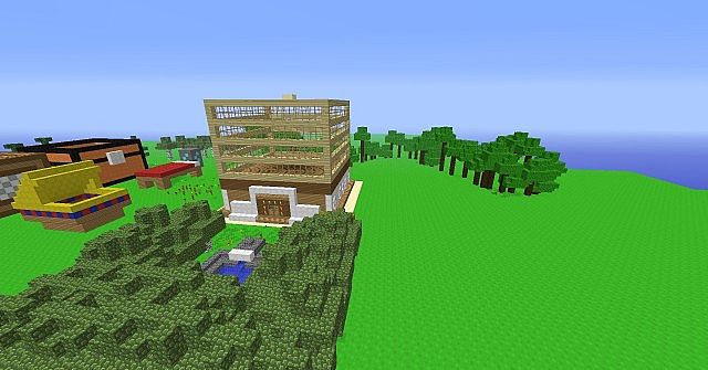 first build Minecraft Map