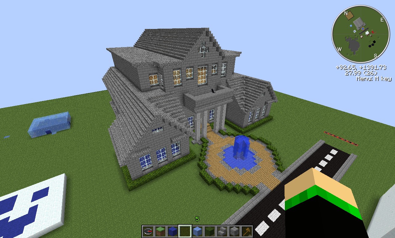 Cobble Mansion Minecraft Map