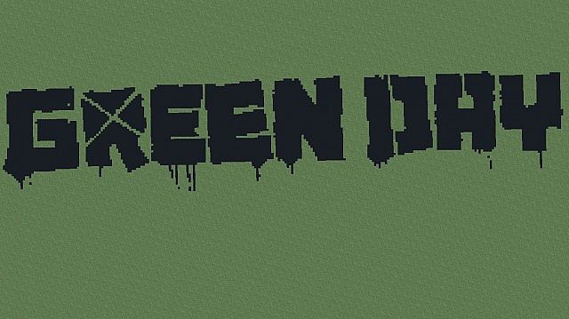 Green Day Pixerl arts Minecraft Map