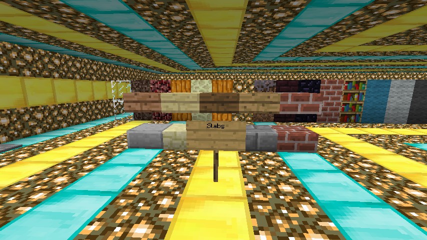 Texture pack testing Minecraft Map