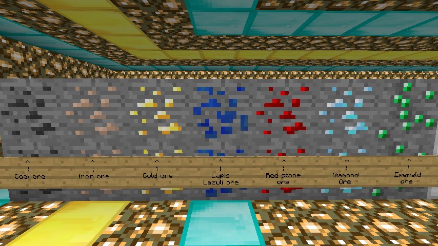 Texture pack testing Minecraft Map