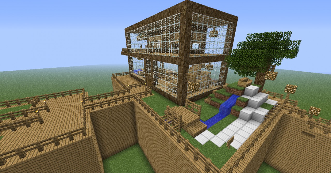 Nice Big Minecraft House Minecraft Map