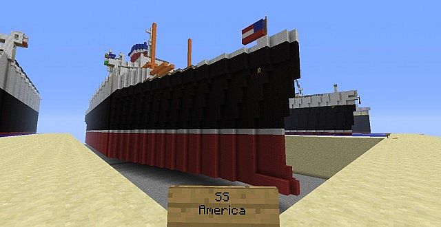 SS America (Updated) Minecraft Map