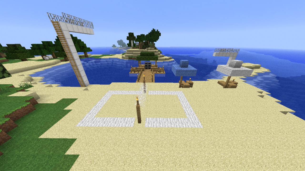 Beach Party Minecraft Map