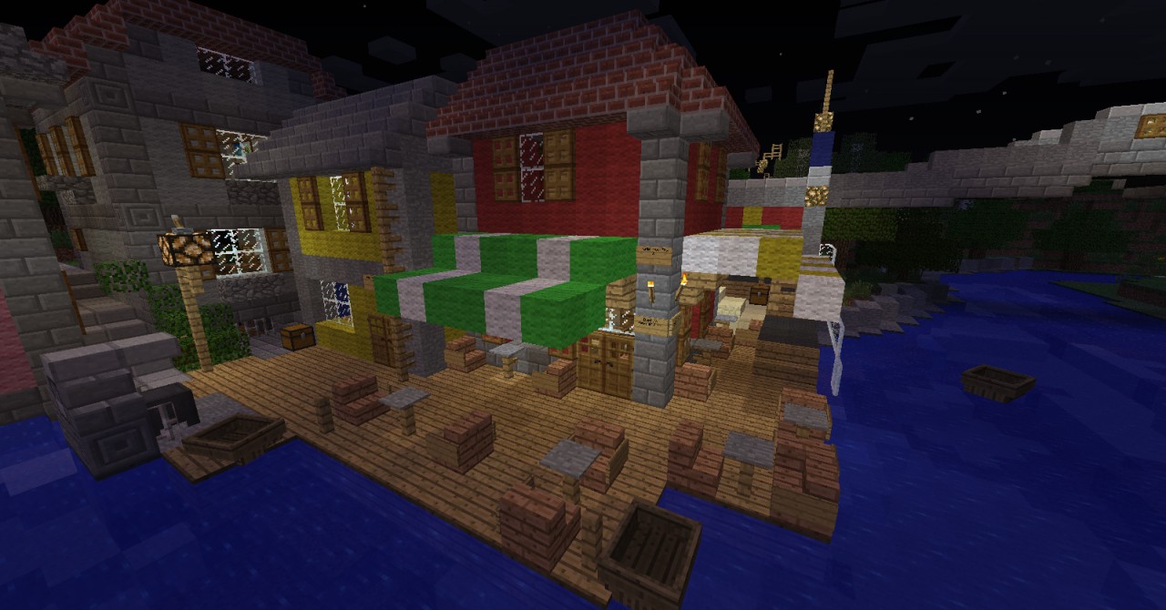 Resort Beach Minecraft Map