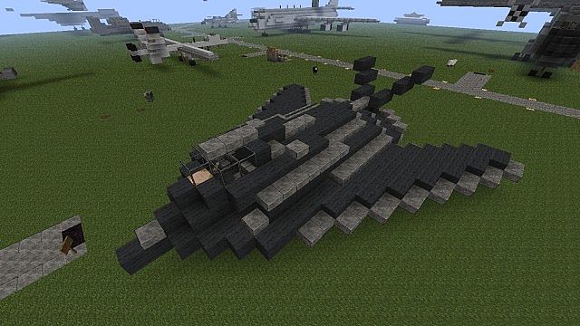 Lockheed F-117 Nighthawk Minecraft Map
