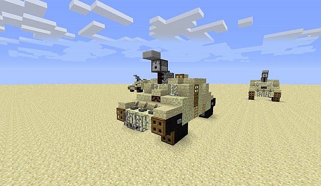 Humvee (HMMWV) Minecraft Map