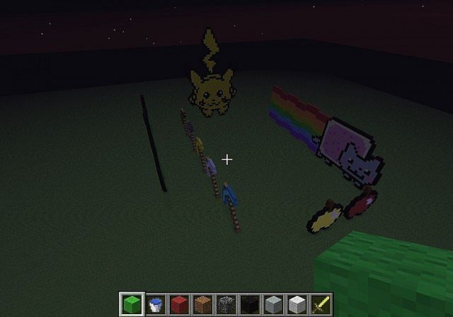 PIXEL ART 2 !!!! Minecraft Map