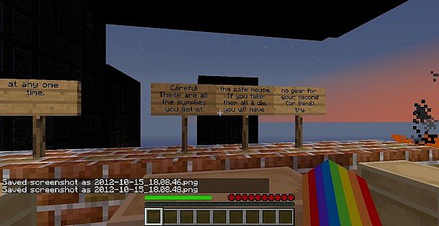 Mine 4 dead Minecraft Map