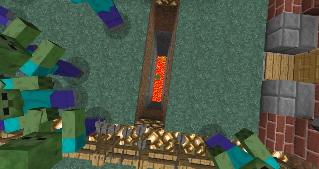 zombie proof house Minecraft Map