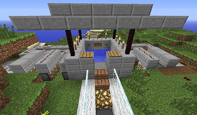 ModernTopia (Old vs Modern) Redstone Battle Minecraft Map