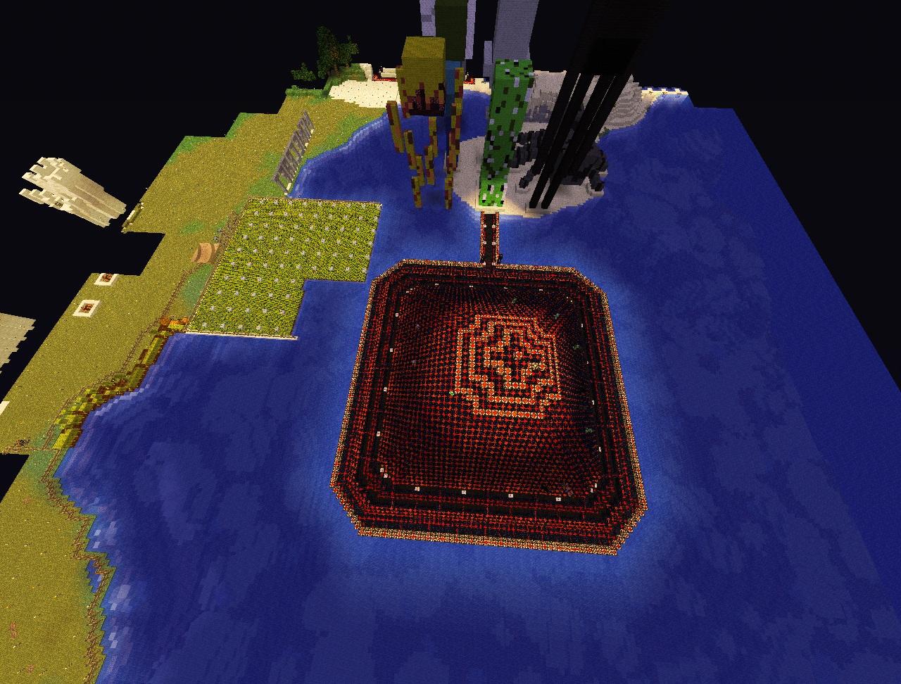 RedStone Pyramid Minecraft Map